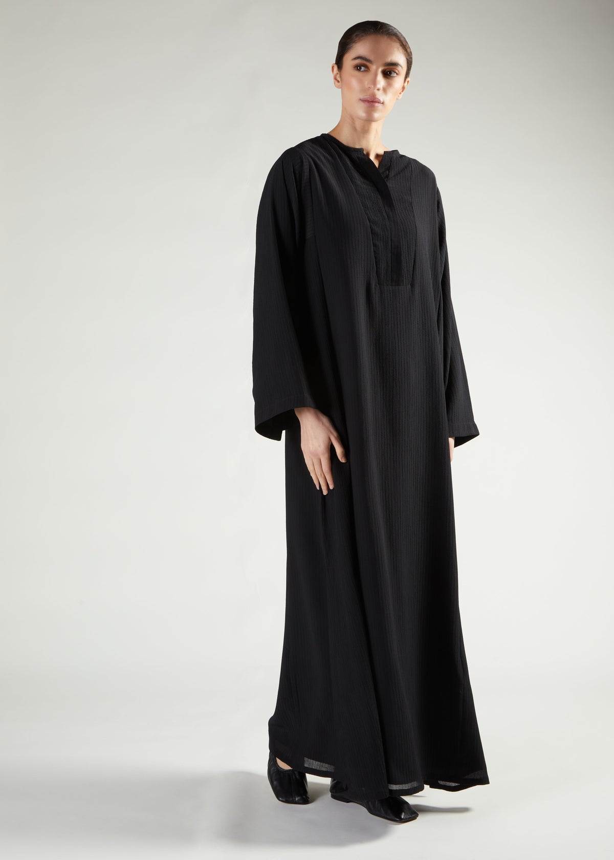 Side Slit Abaya Black | Modest Abayas | Aab Modest Wear – Aab Sample Sale